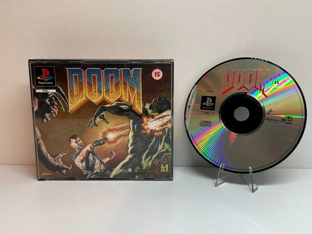 DOOM PLAYSTATION 1 PS1 Big Box o. Anleitung, FSK 18, 💿Poliert! ⚡VERSAND ...