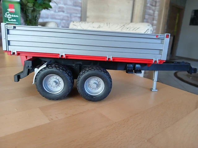 BRUDER KIPPER ANHÄNGER Rot EUR 20,00 - PicClick DE