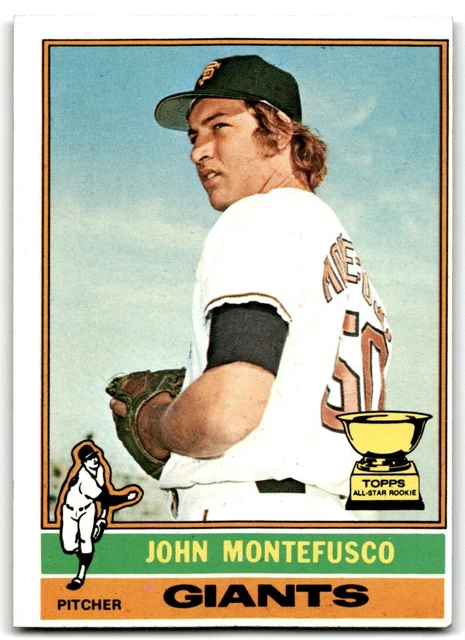 1976 TOPPS JOHN Montefusco recrue. San Francisco Giants #30 EUR 2,95 ...
