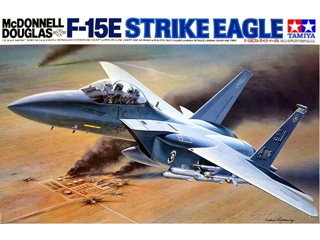 TAMIYA 1/32 F-15E Strike Eagle with Bunker Buster # 60312 - Plastic ...
