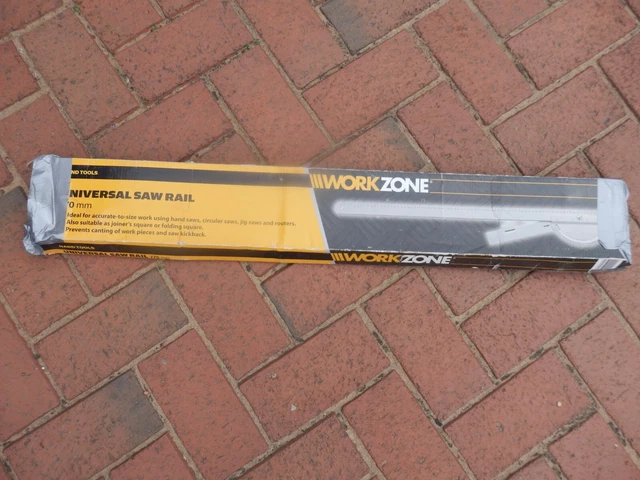 WORKZONE UNIVERSAL SAW Rail Joiners Square Folding Square for Hand Saws ...
