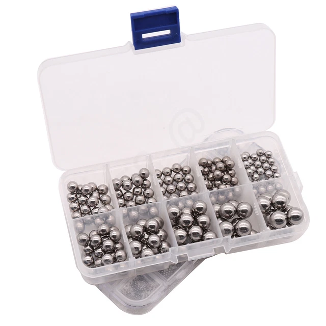 1MM-10MM HIGH PRECISION Bearing Balls Smooth Ball Box Set - 304 Stainless Steel $18.85 - PicClick AU