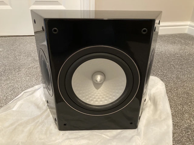 GLOSS BLACK MONITOR Audio Silver RX-FX Surround speakers (pair) £325.00 ...