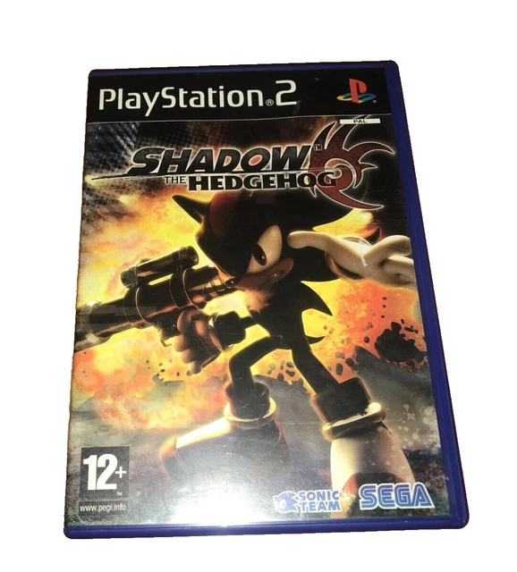 PS2 GAME SHADOW The Hedgehog Sonic Team Sega Sony Playstation 2 Ans 12 ...