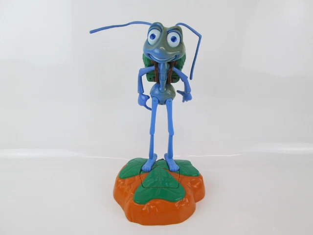 DISNEY PIXAR THINKWAY Bugs Life Flik Talking Motion Sensor Room Guard ...