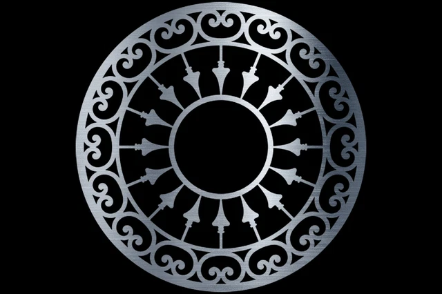 ARROW RING DESIGN DXF SVG CDR file Vector for CNC Plasma Router Laser ...