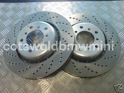 PAIR OF BRAND New Genuine BMW E46 M3 Front Brake Discs 34112282801 ...