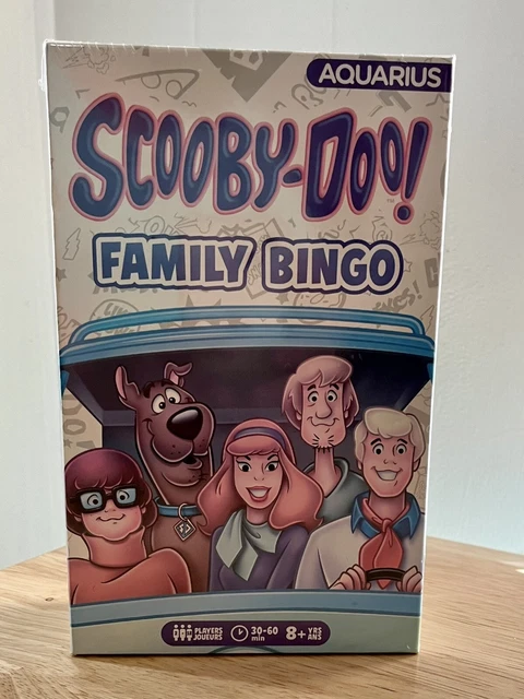 SCOOBY-DOO FAMILY BINGO by Aquarius 2-18 giocatori età 8+ nuovo ...