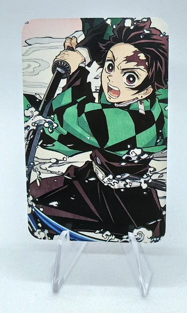 TANJIRO TANJIROU KAMADO Demon Slayer Carte Regular No Prism Holo Manga ...