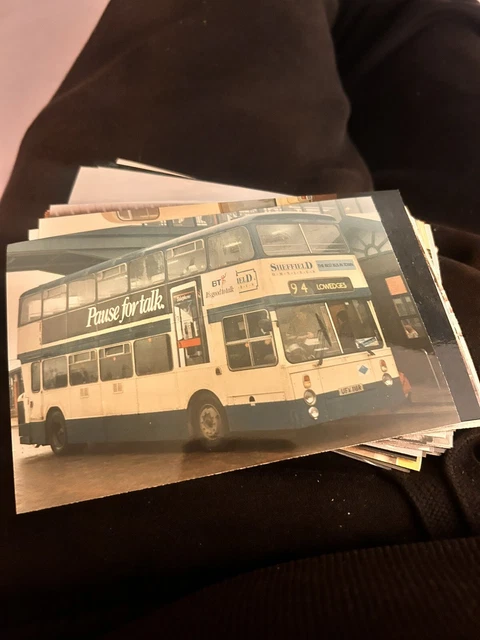 BUS PHOTO LEYLAND Atlantean Fleetline UFV 118R Sheffield Omnibus £0.99 ...