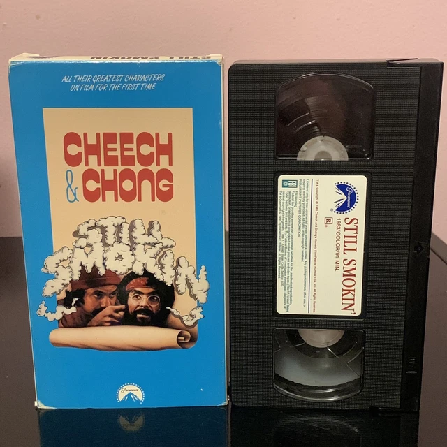 CHEECH AND CHONG Still Smokin VHS Movie Video Tape 1983 Stoner Comedy ...