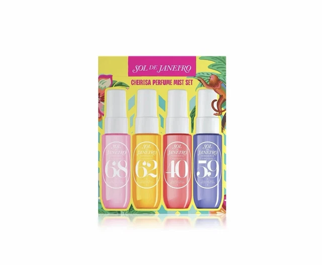 SOL DE JANEIRO Cheirosa Perfume Mist Set | '40 '59 '62 '68 | 4x 30ml ...