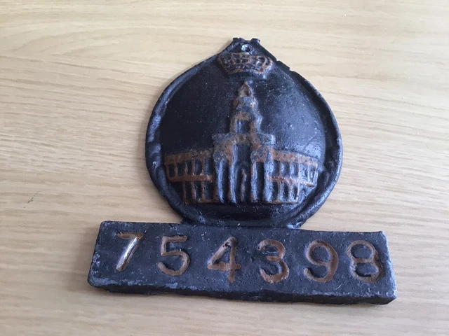 REPRODUCTION FIRE MARK/PLAQUE. Royal Exchange. £40.00 - PicClick UK