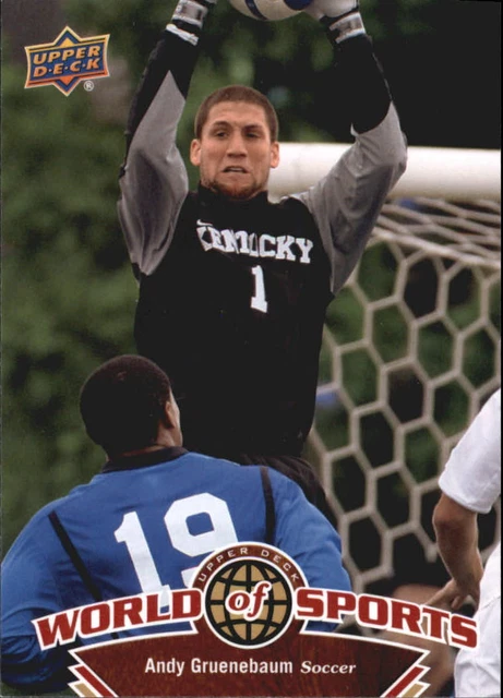 CARTE MULTISPORTS 2010 Upper Deck World of Sports #81 Andy Gruenebaum ...