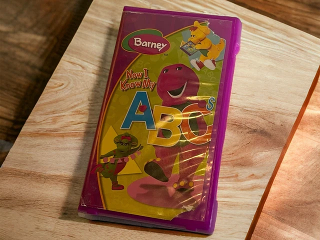 BARNEY (VHS) NOW I Know My ABC's + 30 Minute Barney Feature & Music ...