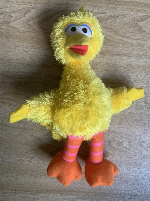 OFFICIAL SESAME STREET Big Bird Small Plush Soft Toy 2010 by Hasbro £2. ...