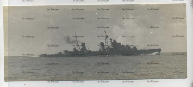 ROYAL NAVY PHOTO HMS Phoebe dido bellona cruiser blt fairfield govan ...