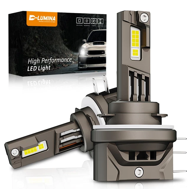 H15 LED CANBUS Bulb, 50W 10000LM 6500K Anti-error Super Bright White £ ...