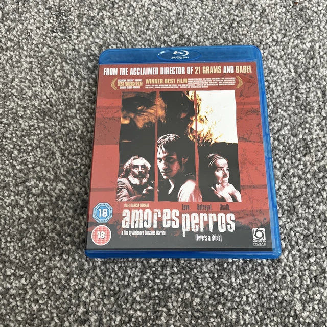 AMORES PERROS (2000) Rare UK Oop Reg B BLU-RAY NEW & SEALED Alejandro Inarritu EUR 9,33 ...