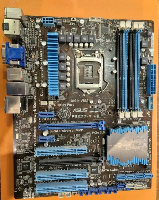 ASUS P8Z77-V LE, LGA 1155 ATX Intel Motherboard £60.00 - PicClick UK