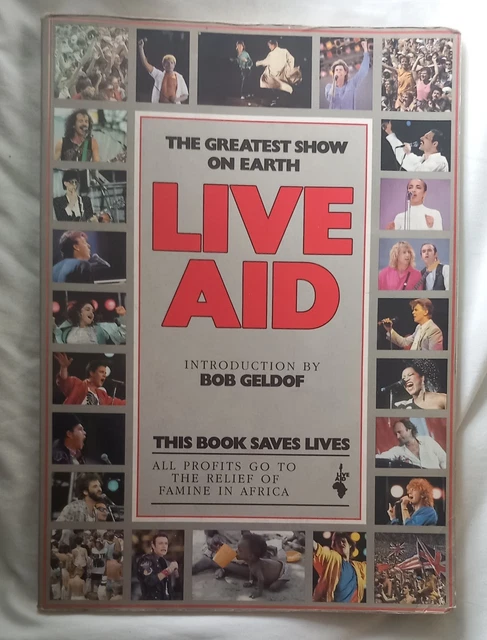 PAUL MCCARTNEY MULTI signed live aid book £802.31 - PicClick UK
