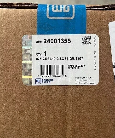 24001355 GENUINE GM Engine Coolant Flow Control Valve New /OEM / 3.0L ...