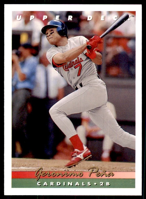 1993 UPPER DECK : Cartes Baseball Geronimo Pena #331 EUR 2,04 - PicClick FR