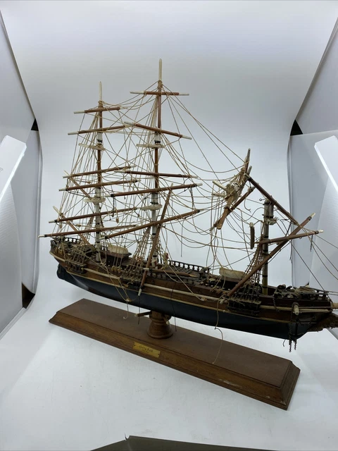THE CUTTY SARK 1869 Wooden Tall China Clipper Ship Model 22" Fully ...