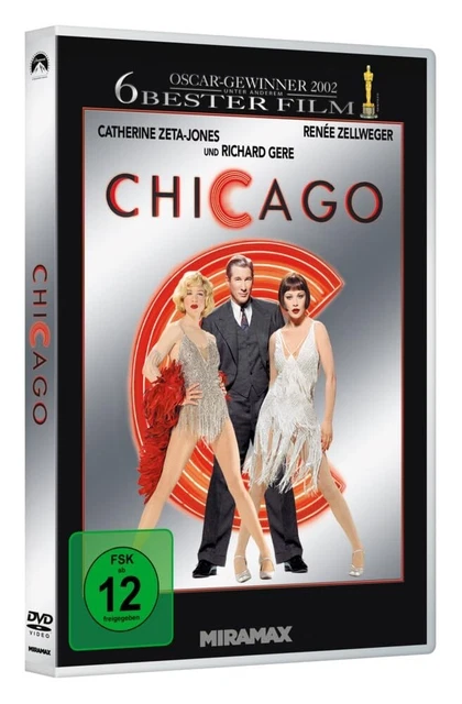 CHICAGO (2002)[DVD/NEU/OVP] MUSICAL mit Renee Zellweger, Catherine Zeta ...