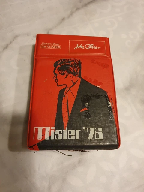 ORIGINAL JOHN COLLIER Tailors Pattern Book. Circa 1976. Mister '76. £15 ...