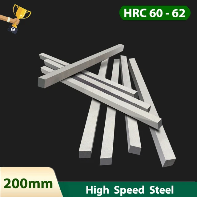 200MM HSS SQUARE Bar Turning Tool High Speed Steel Lathe Bar Rod Strip ...