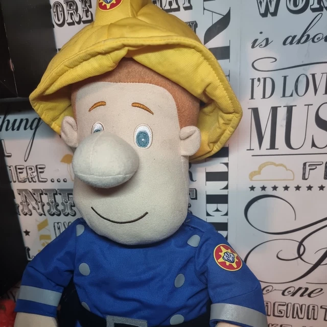 FIREMAN SAM 2010 Talking Singing Large Soft Toy approx 24” £25.20 ...