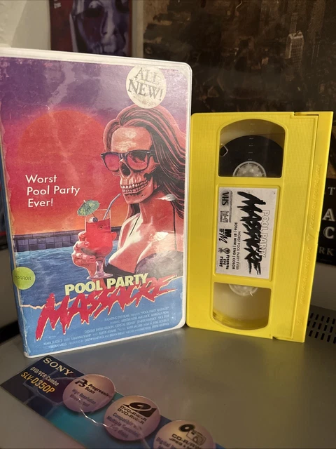POOL PARTY MASSACRE CUSTOM VHS SEE ALL Photos £35.40 - PicClick UK