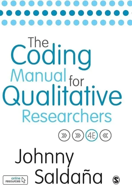 LE MANUEL DE codage pour chercheurs qualitatifs par Johnny Saldana New ...