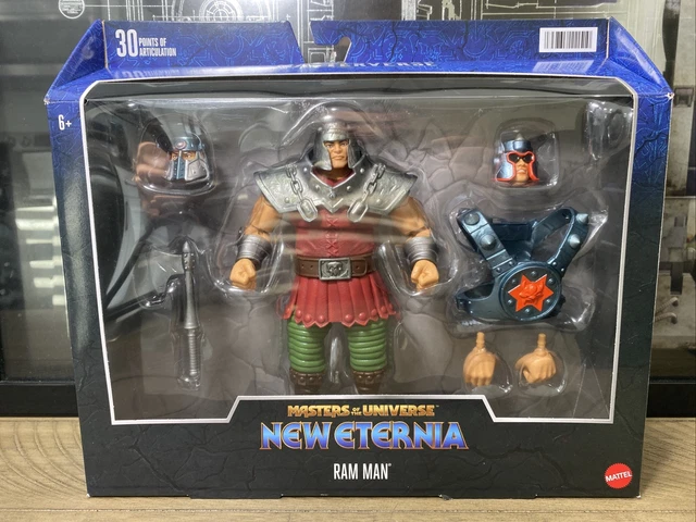 MATTEL RAM MAN Deluxe MASTERVERSE He-Man Masters Of The Universe 2023 7 ...