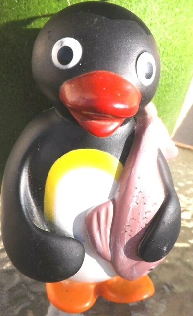 VINTAGE CBEEBIES PINGU Penguin Bath Toy Figure 1990s £12.95 - PicClick UK