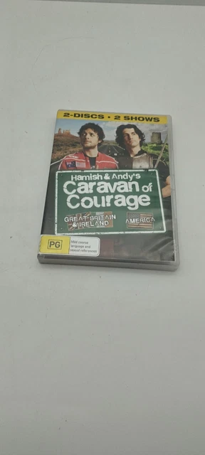 HAMISH & ANDY'S Caravan of Courage DVD TV Comedy 4 Discs Aus vs NZ ...