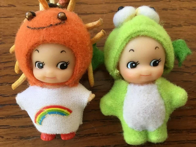 KEWPIE DOLL CATS Frog Frogs And Rainbow Rare Strap $59.59 - PicClick