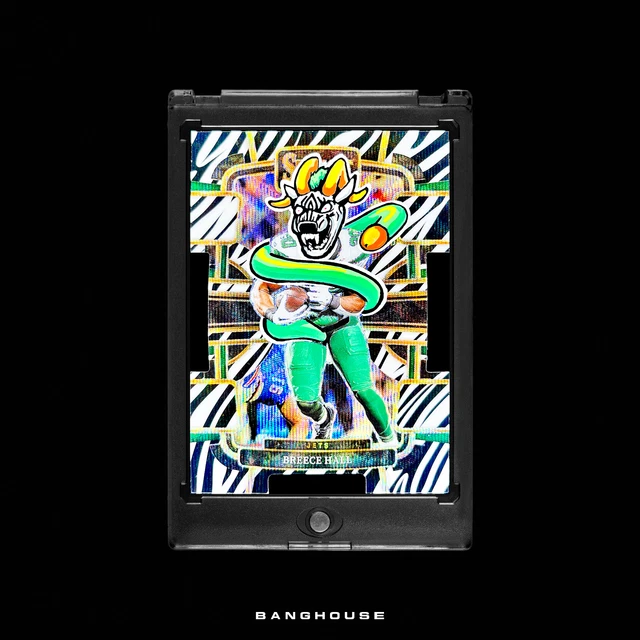 1/1 BREECE HALL 🔥 Evil Zebra Die Cut Prizm Ssp 🔥 New Penini: One Of One ...