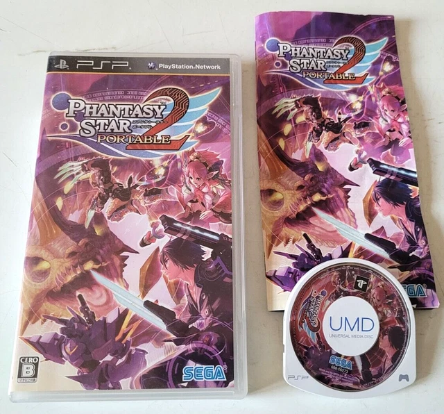 PHANTASY STAR PORTABLE 2 - Sony PSP - NTSC-J JAPAN - Complet EUR 2,90 ...