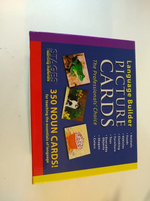 STAGES LEARNING MATERIALS Language Builder Picture Nouns Card Set 1 ...