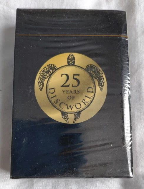TERRY PRATCHETT - 25 Years of Discworld Playing Cards - Brand New ...