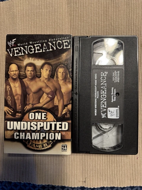 WWF VENGEANCE 2001 One Undisputed Champion VHS £3.65 - PicClick UK