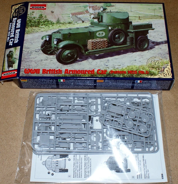 BRITISH ARMOURED CAR (Pattern 1920 Mk.I) in 1/72 Roden EUR 12,00 ...