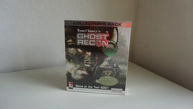 ANCIEN JEU PC cd rom big box ghost recon tom's clancy nos neuf sous ...