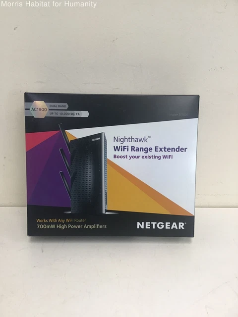 NETGEAR NIGHTHAWK AC1900 Wifi Range Extender Model Number EX7000 $10.50 ...