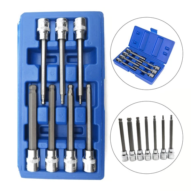 ENSEMBLE DE CL S douille hexagonales avec 1/2 connecteur pour machines polyv EUR 25,78 - PicClick FR