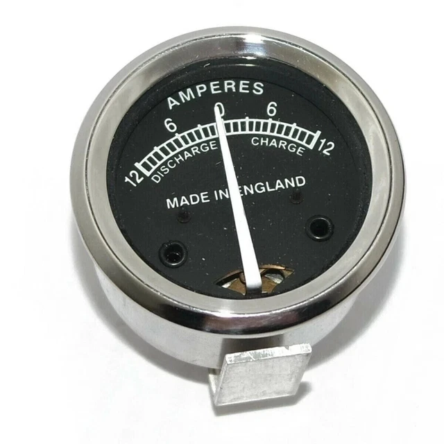 BSA ARIEL NORTON Ajs Lucas Repro Ammeter Ampere Meter 12 Amp #B260 $37. ...