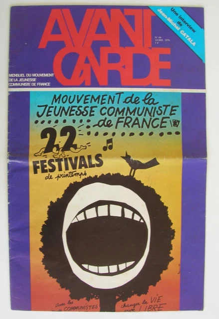MAGAZINE AVANT-GARDE N° 66 de 1976 Ph. NOIRET, H.PRATT/C.MALTESE ...