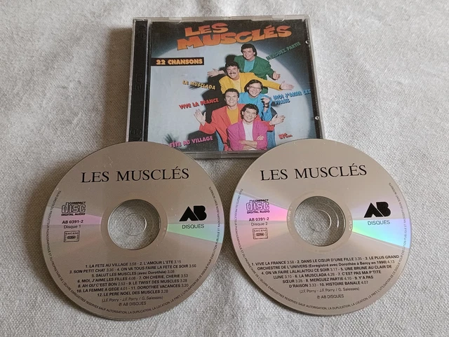 LES MUSCLÉS (CLUB Dorothée) - 22 Chansons EUR 50,00 - PicClick FR